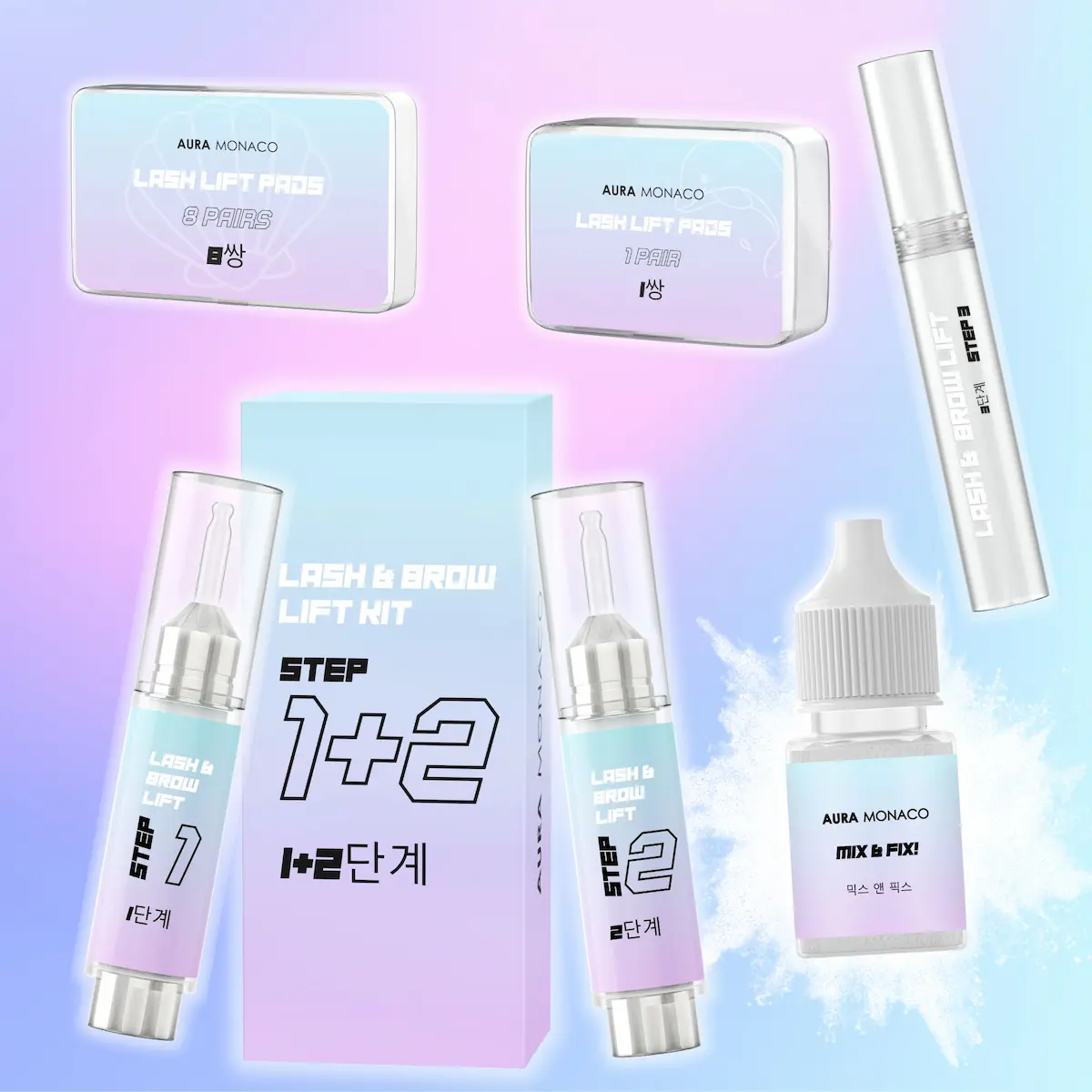 Korean Lash Lift | Basic Bundle – AURA Monaco – Korean Lash Lift